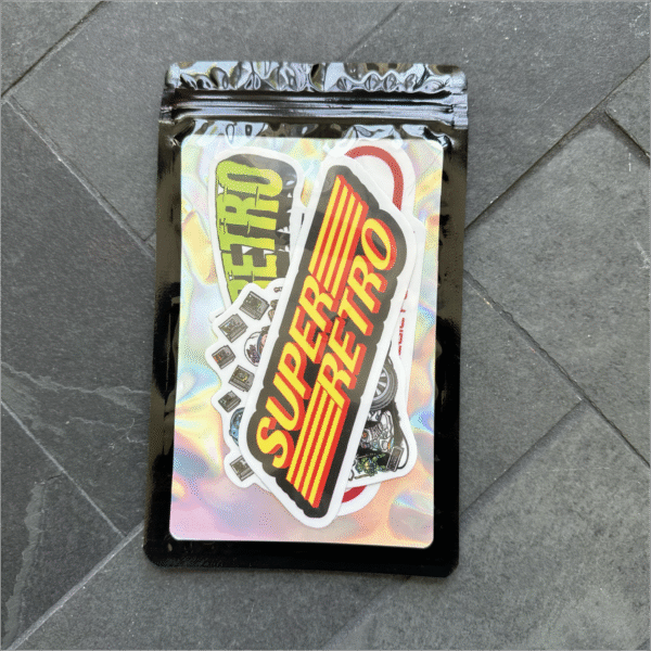 Super Retro Sticker Pack - SUPER RETRO